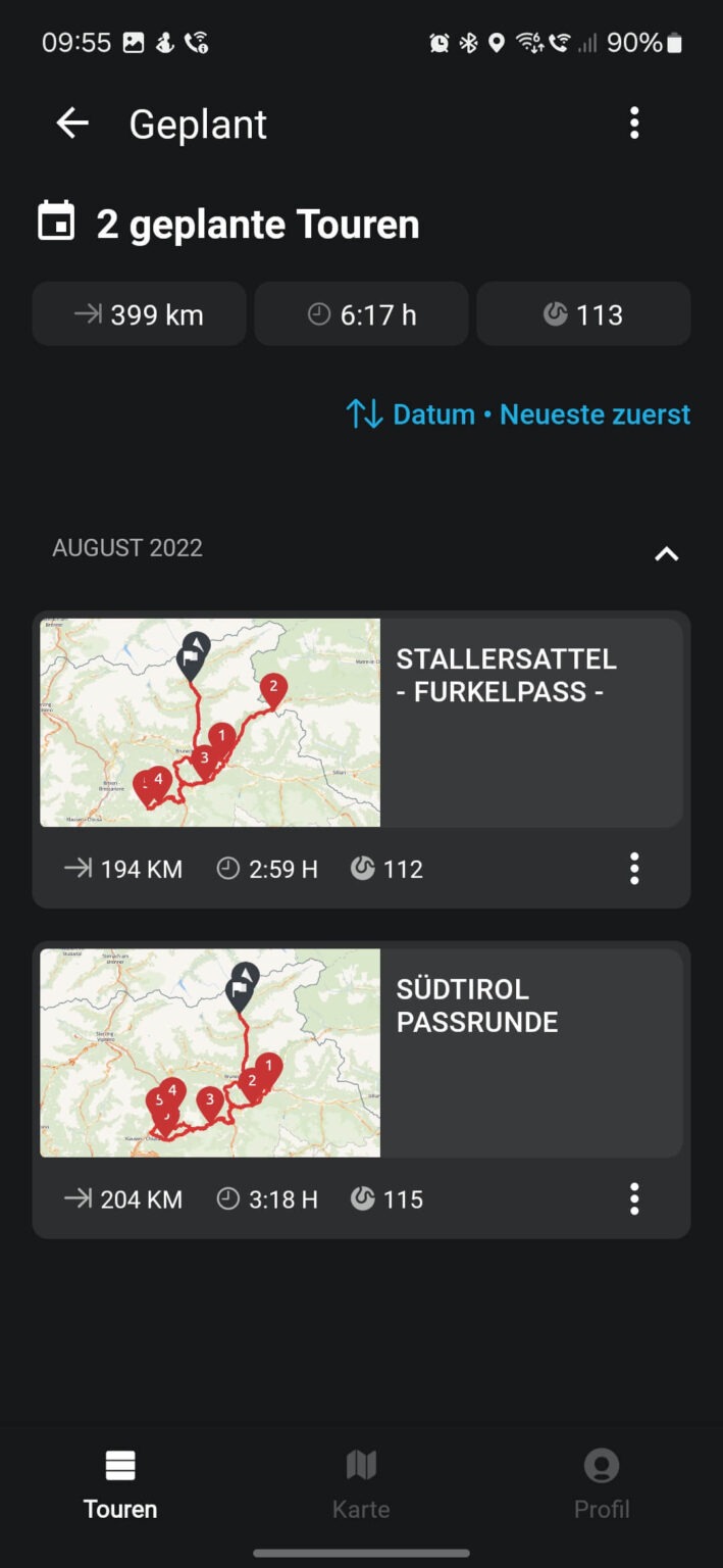 Motorrad Navi Apps Test & Vergleich