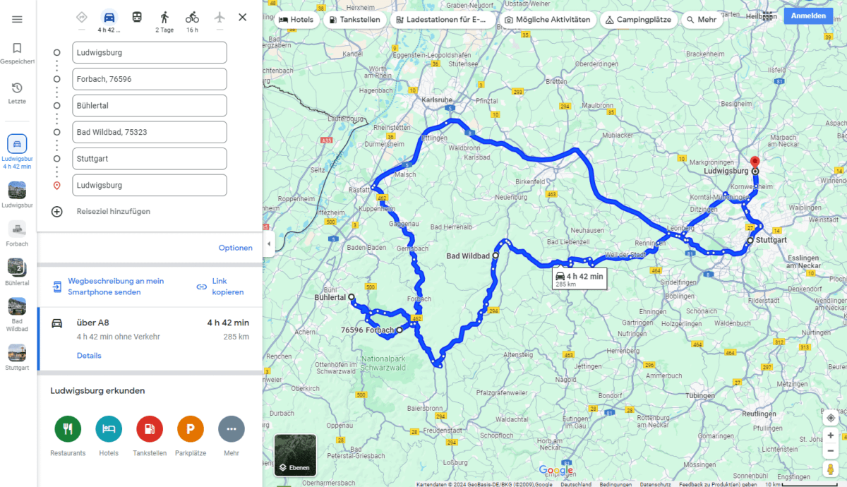 Google Maps als Motorradnavi zu empfehlen?