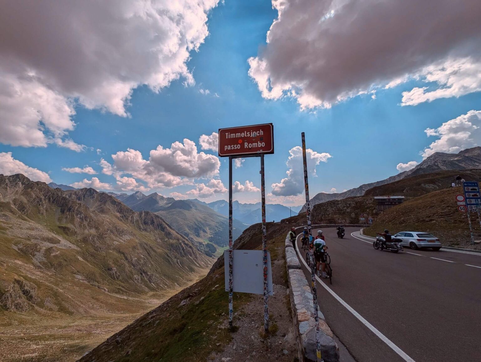 Anreise Südtirol über das Timmelsjoch & Jaufenpass für Motorradtouren